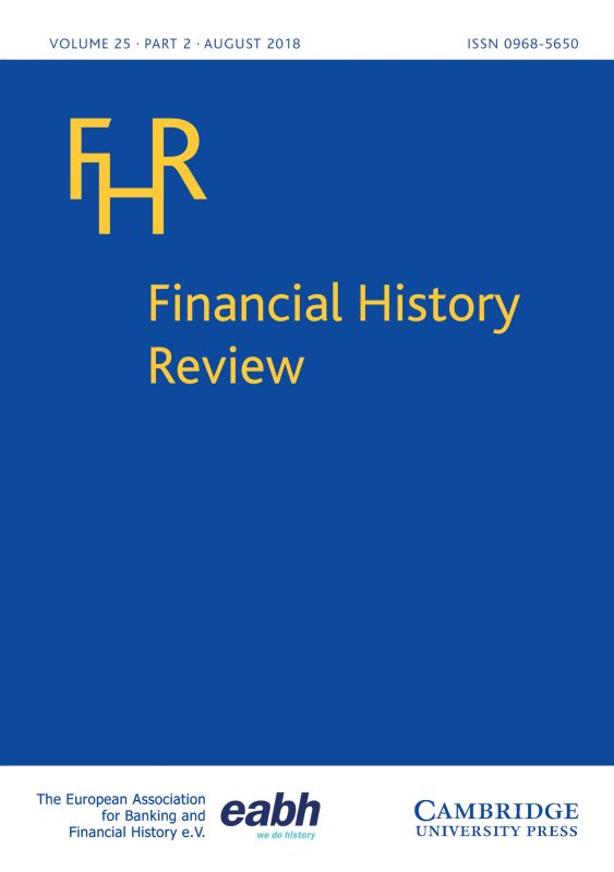 Financial History Review - Financial history review - Publications - EABH